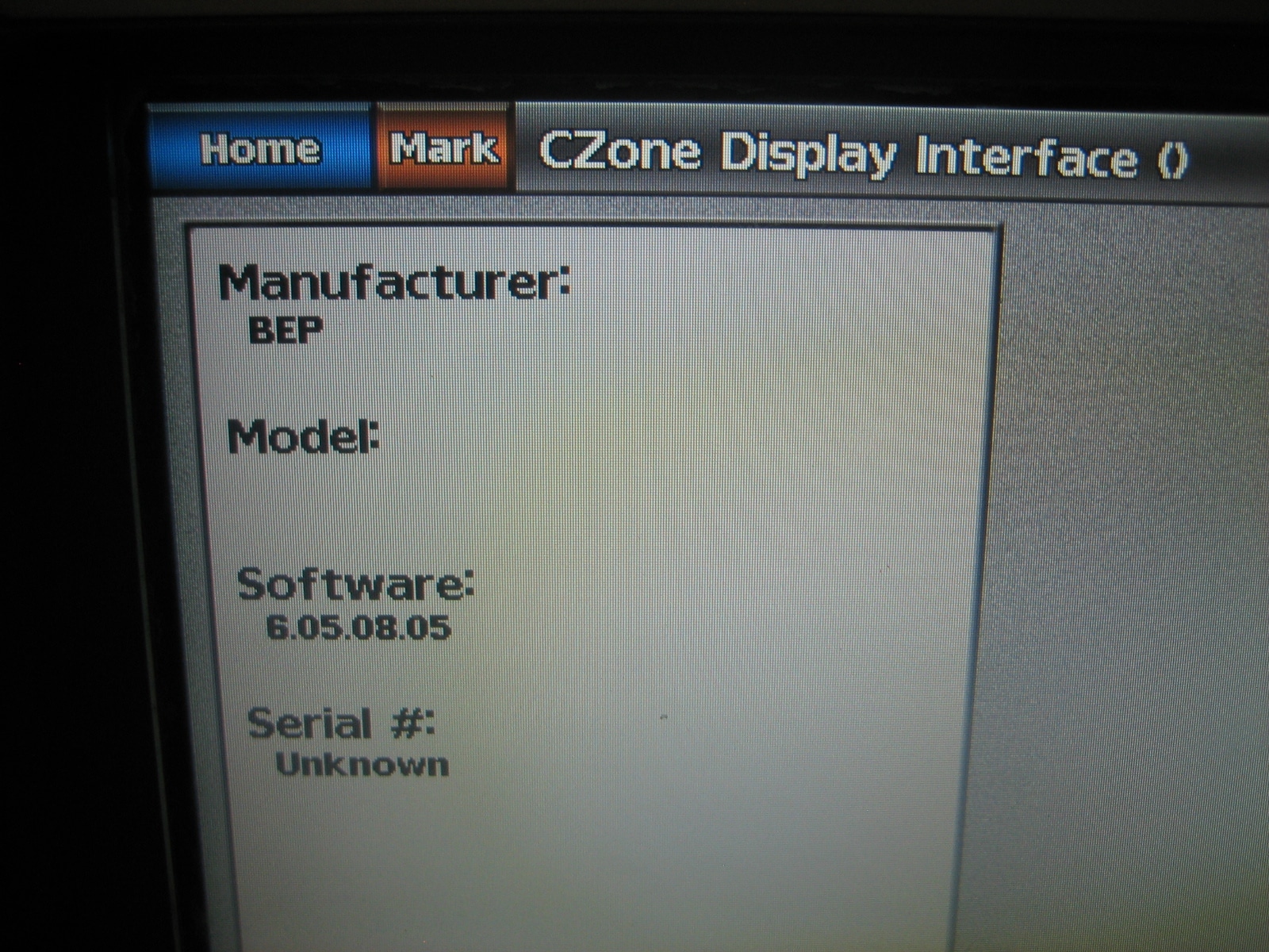 BEP Czone 3.5" Display Interface - Tested - Excellent Condition - Max ...