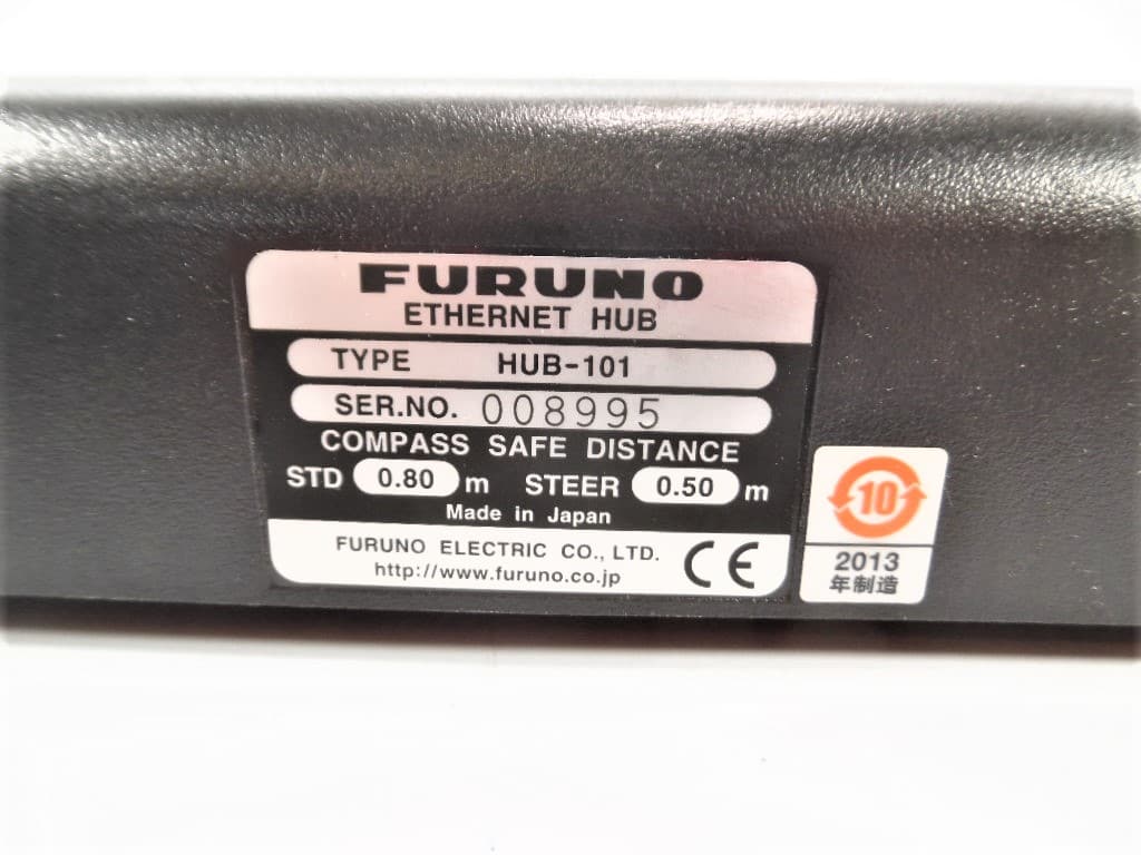 Furuno - HUB-101 - Interswitch Hub F/ NavNet 3D TZ Ethernet - Bench ...
