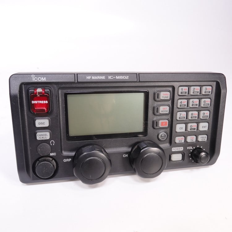 Icom IC-M802 SSB Radio x2 Transceiver x2 AT-140 Autotuner x2 - PARTS ...