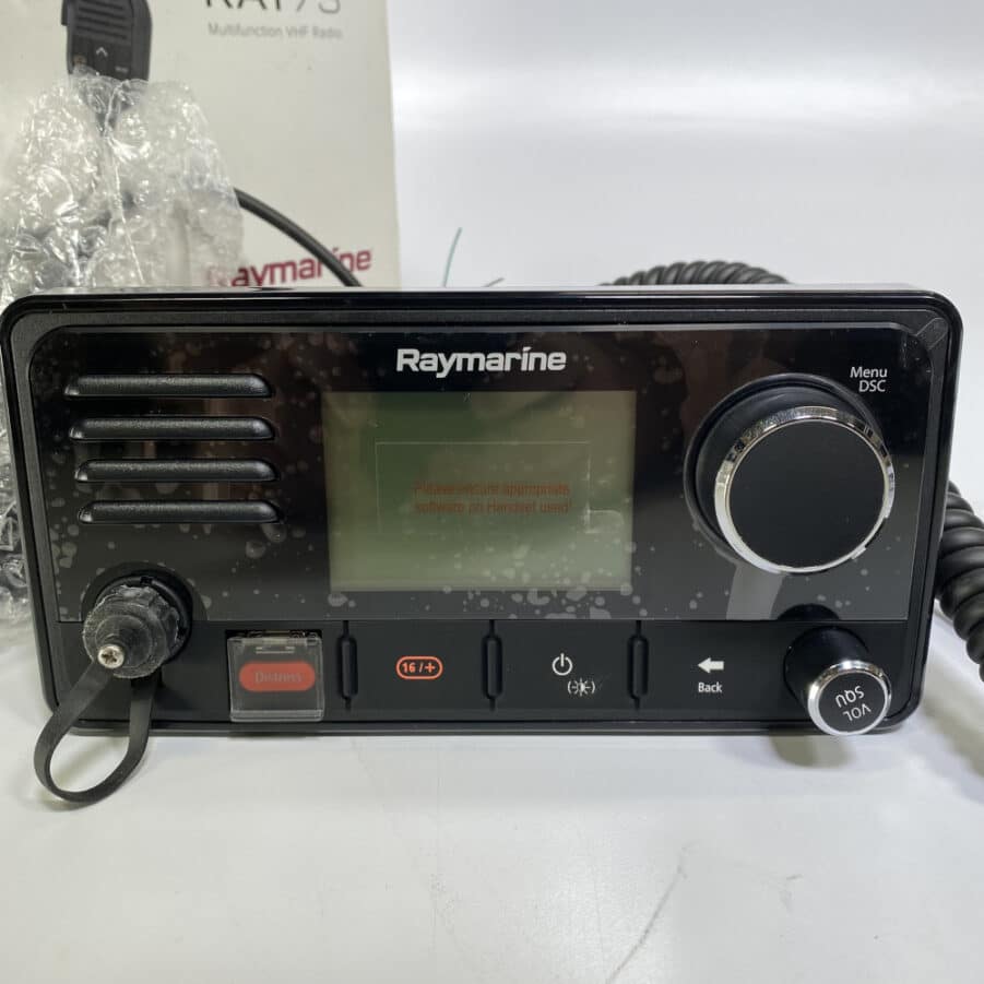 Raymarine Ray73 *Factory Reman* E70517R Marine VHF w/ AIS & Loud Hailer ...