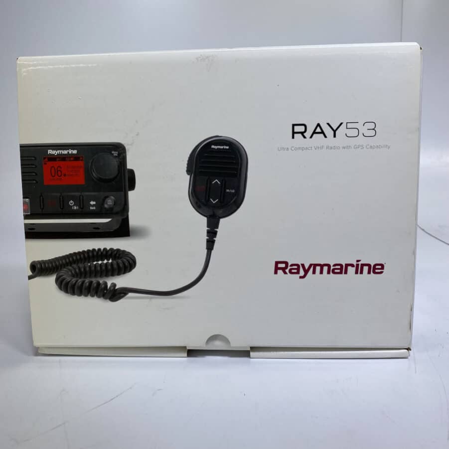 Raymarine Ray53 *Factory Reman* E70524R Compact Marine VHF Radio w/ GPS ...