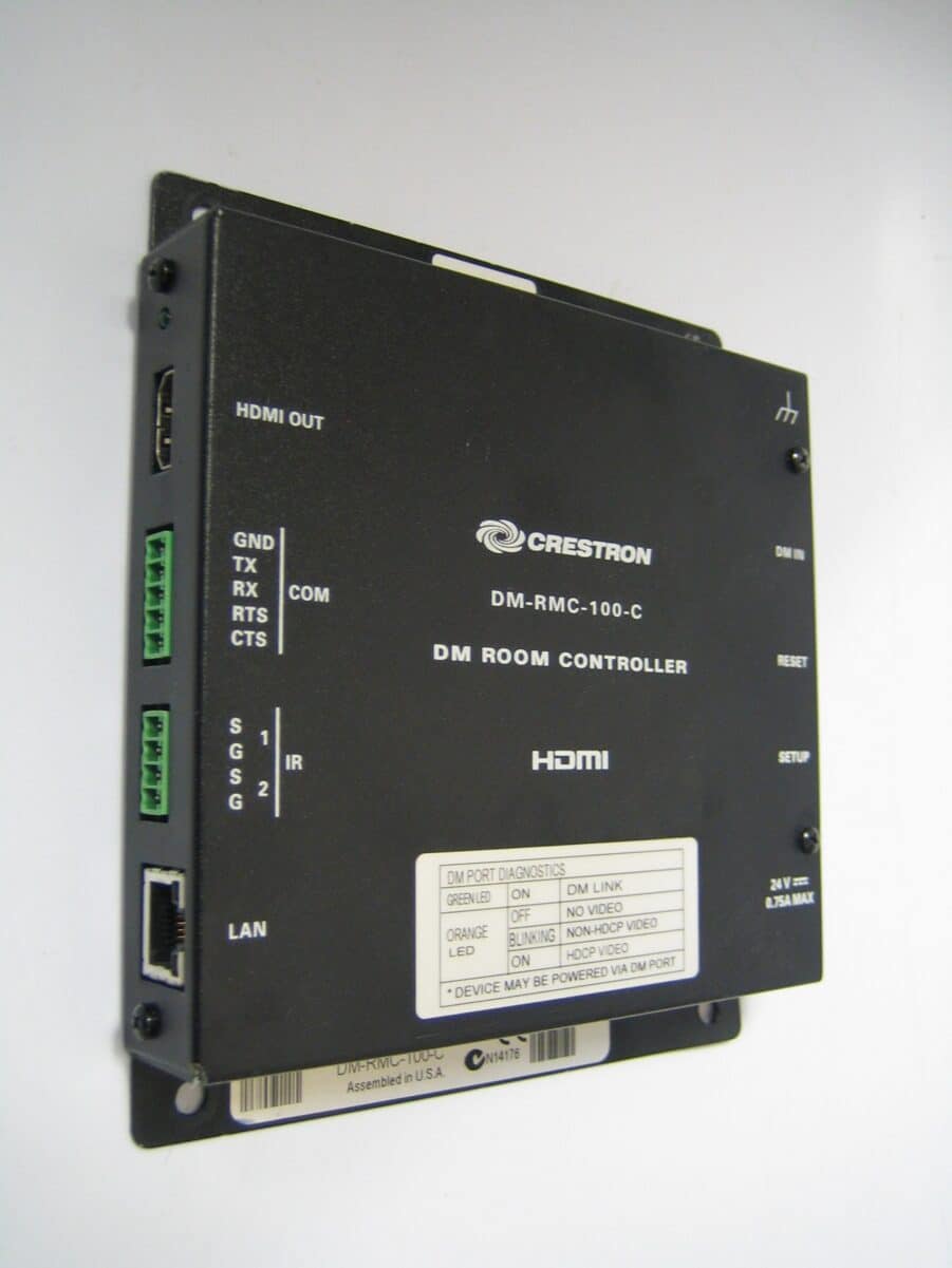 Crestron DM Room Controller, DM-RMC-100-C bundled with 24v Power supply ...