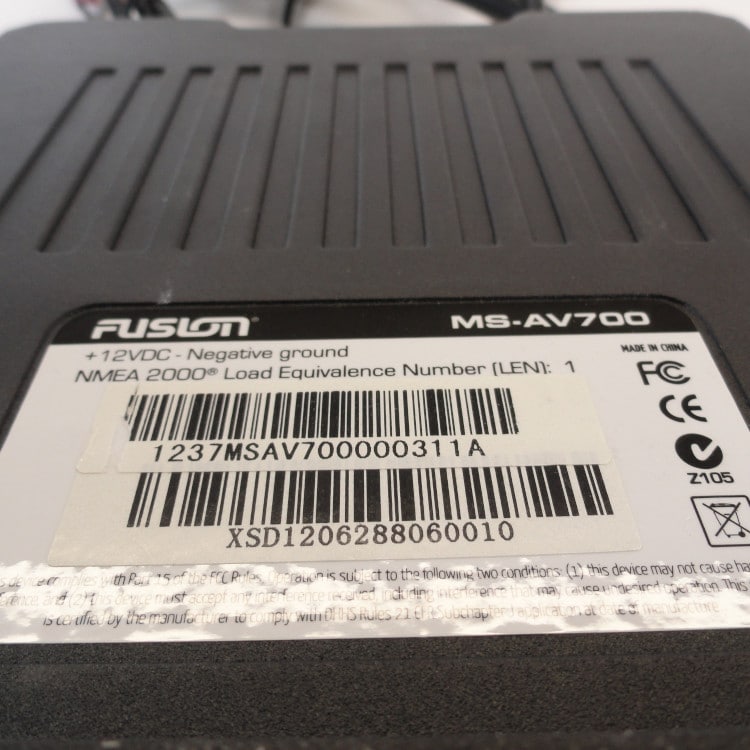 Fusion MS-AV700 - Marine Grade AM/FM Sirius XM Boat Radio w/ Suncover ...