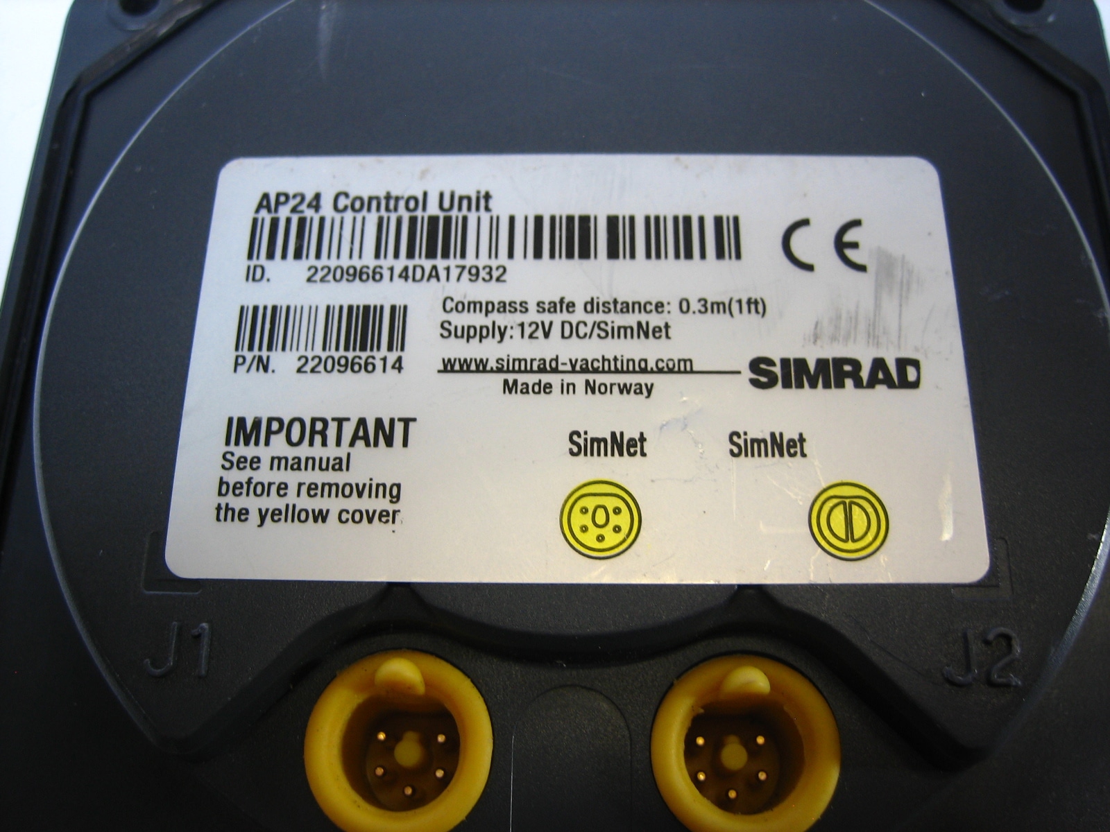 Simrad AP24-Autopilot Control Head in GOOD Condition - 22096614/Tested ...