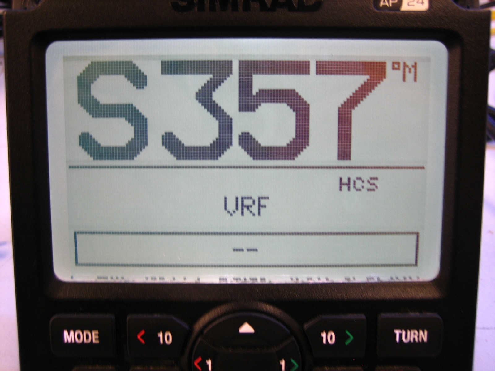 Simrad AP24-Autopilot Control Head in GOOD Condition - 22096614/Tested ...