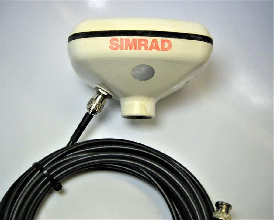 Simrad MGL-3 DGPS GPS Antenna w/ 30' Black Cable For CX CA CE SP Series ...