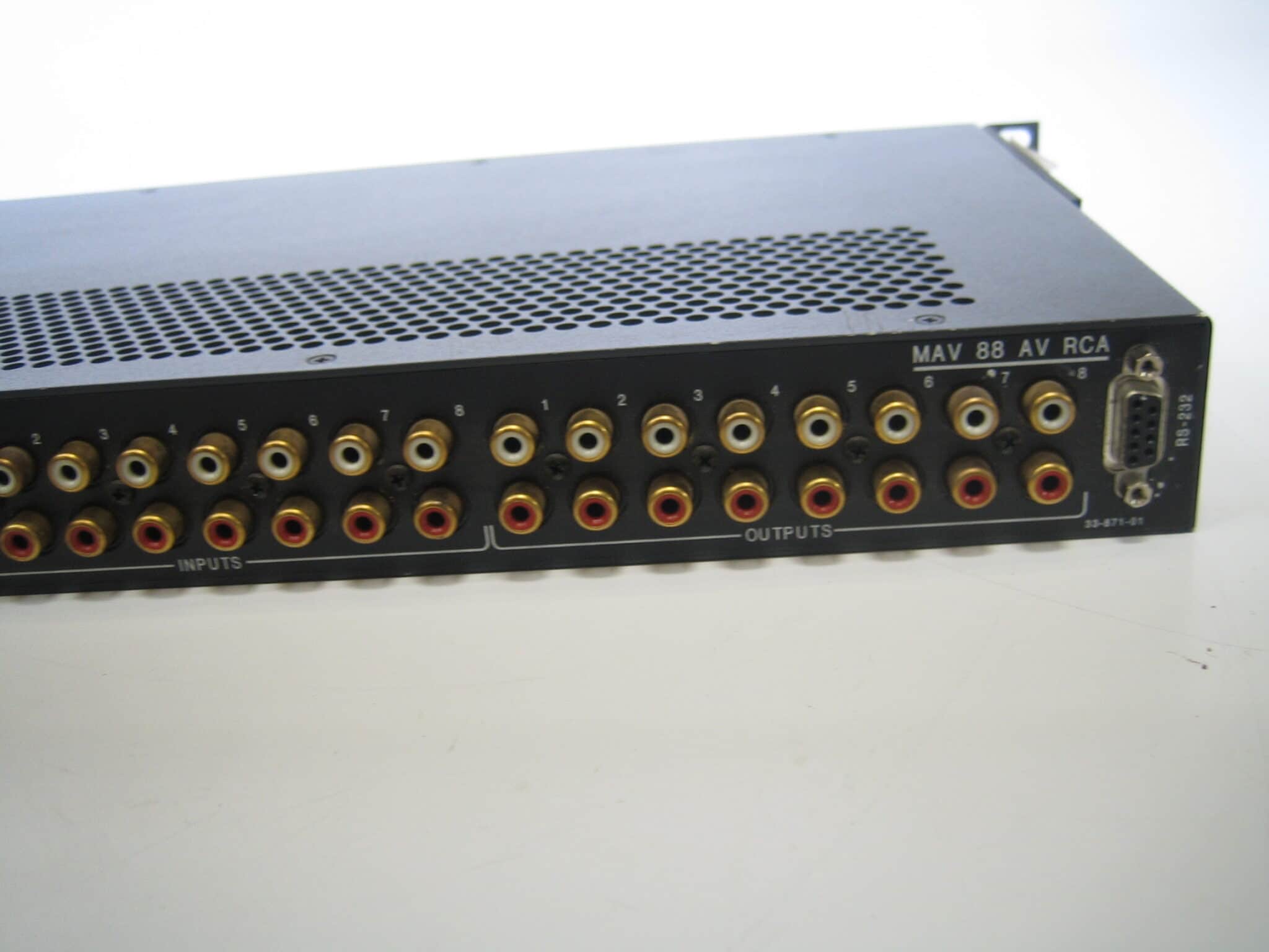 Extron MAV AV RCA Series Matrix Switcher w/ Power Cable - Max Marine Electronics