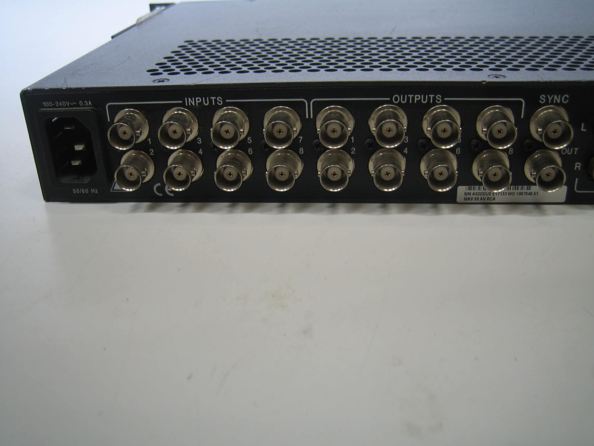 Extron MAV AV RCA Series Matrix Switcher w/ Power Cable - Max Marine Electronics