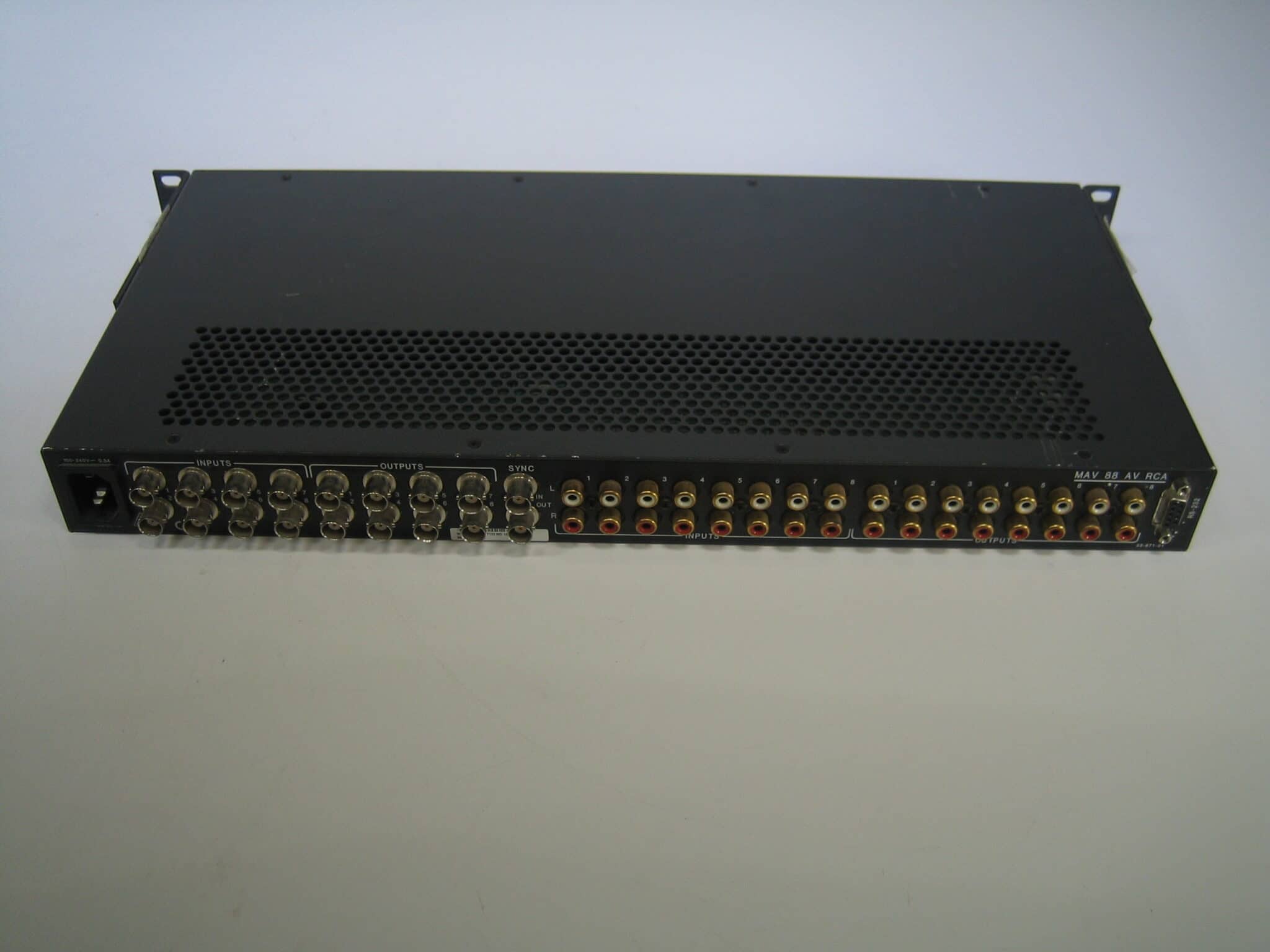 Extron MAV AV RCA Series Matrix Switcher w/ Power Cable - Max Marine Electronics