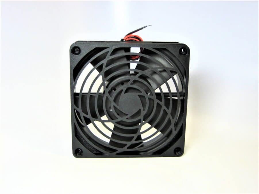EBM-PAPST 4312 Black 4-1/2" Square 12VDC Axial Compact Cooling Fan ...