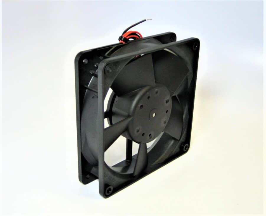 EBM-PAPST 4312 Black 4-1/2" Square 12VDC Axial Compact Cooling Fan ...