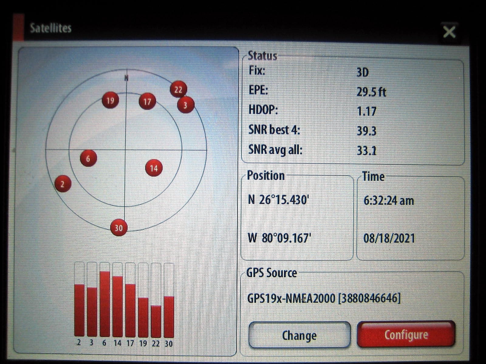 Simrad NSS8 Amer MFD Display + Sun Cover - Tested Working Cond - Max ...