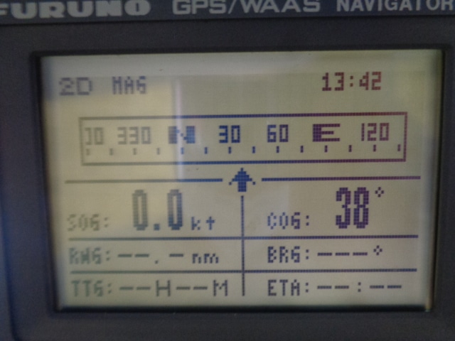 Furuno GP-37 DGPS GPS WAAS 3.5" LCD Navigator Display *FULLY TESTED ...