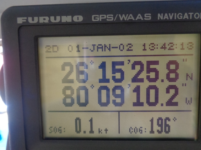 Furuno GP-37 DGPS GPS WAAS 3.5" LCD Navigator Display *FULLY TESTED ...