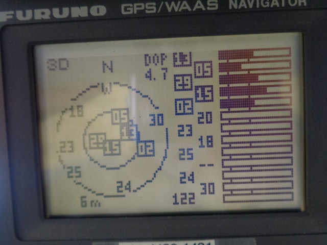 Furuno GP-37 DGPS GPS WAAS 3.5" LCD Navigator Display *FULLY TESTED ...