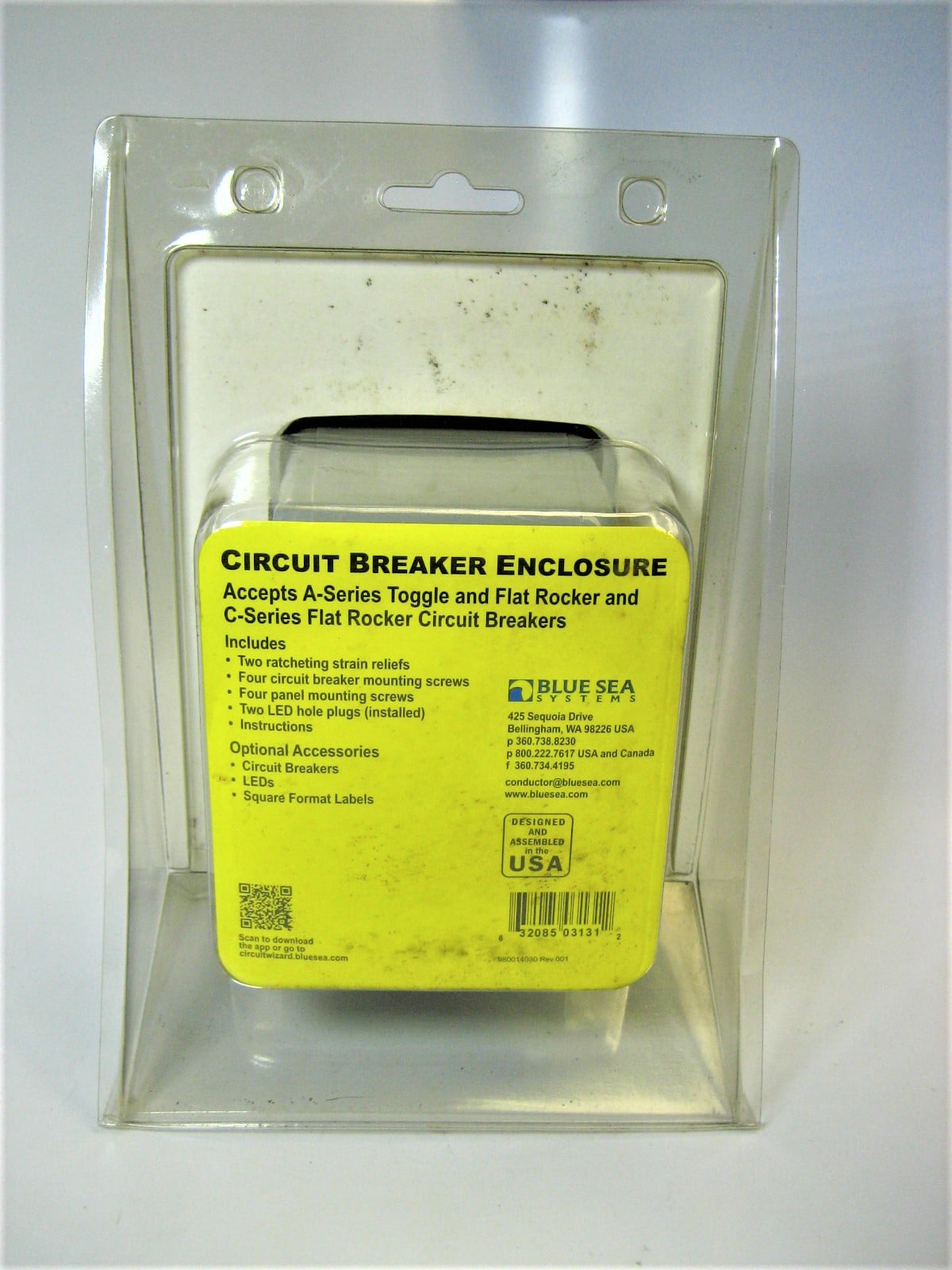 Blue Sea Systems 3131 Enclosure for Single & Double Pole Circuit ...