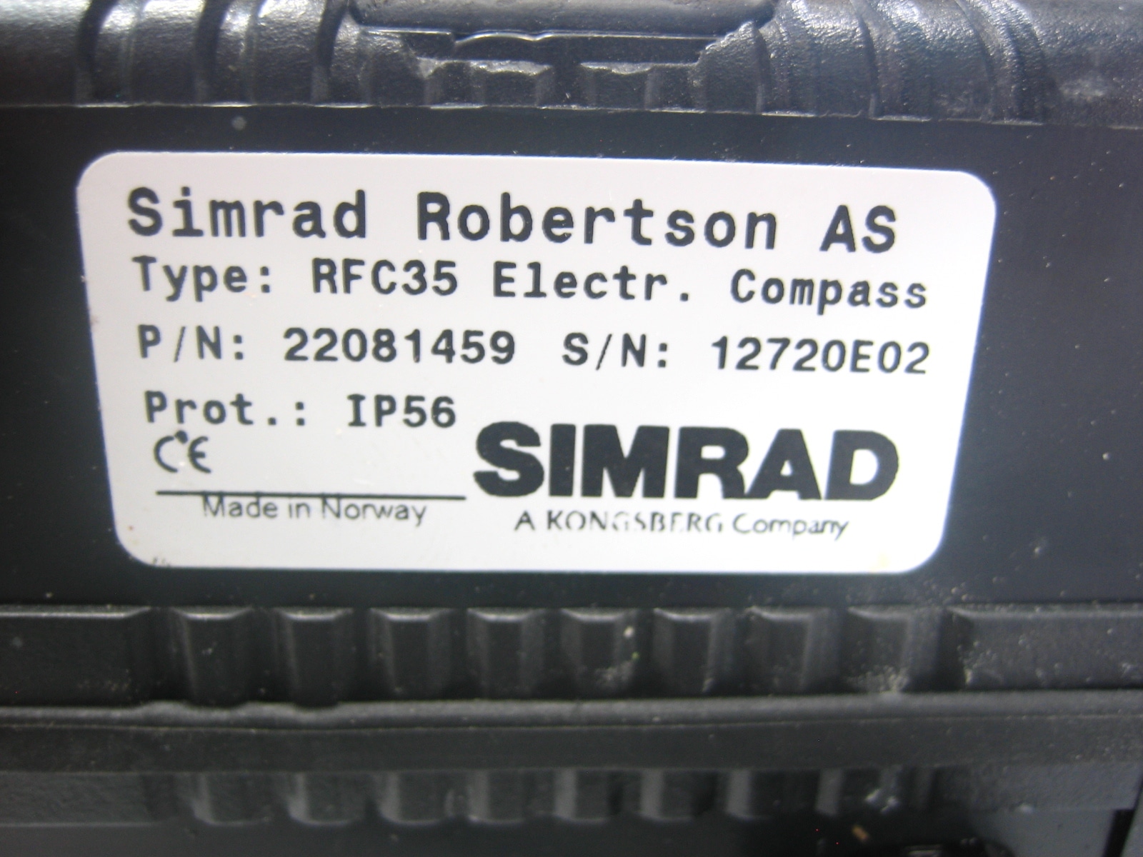 Simrad - RFC35 Compass-For AP20 AP21 AP22 AP11 etc. 22081459-Tested ...