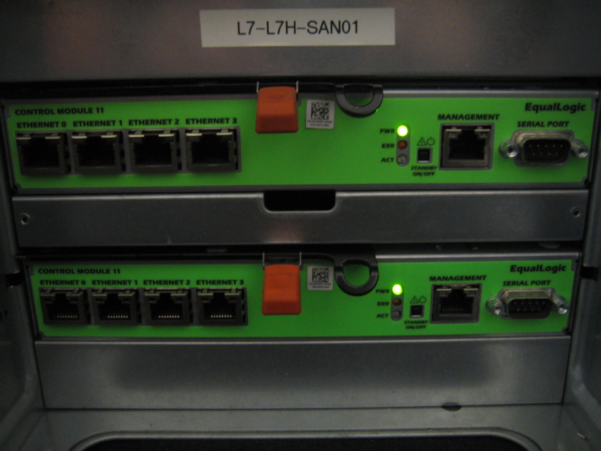 Dell EqualLogic Control Module Type 11 E09m Controller Module E09M001 ...
