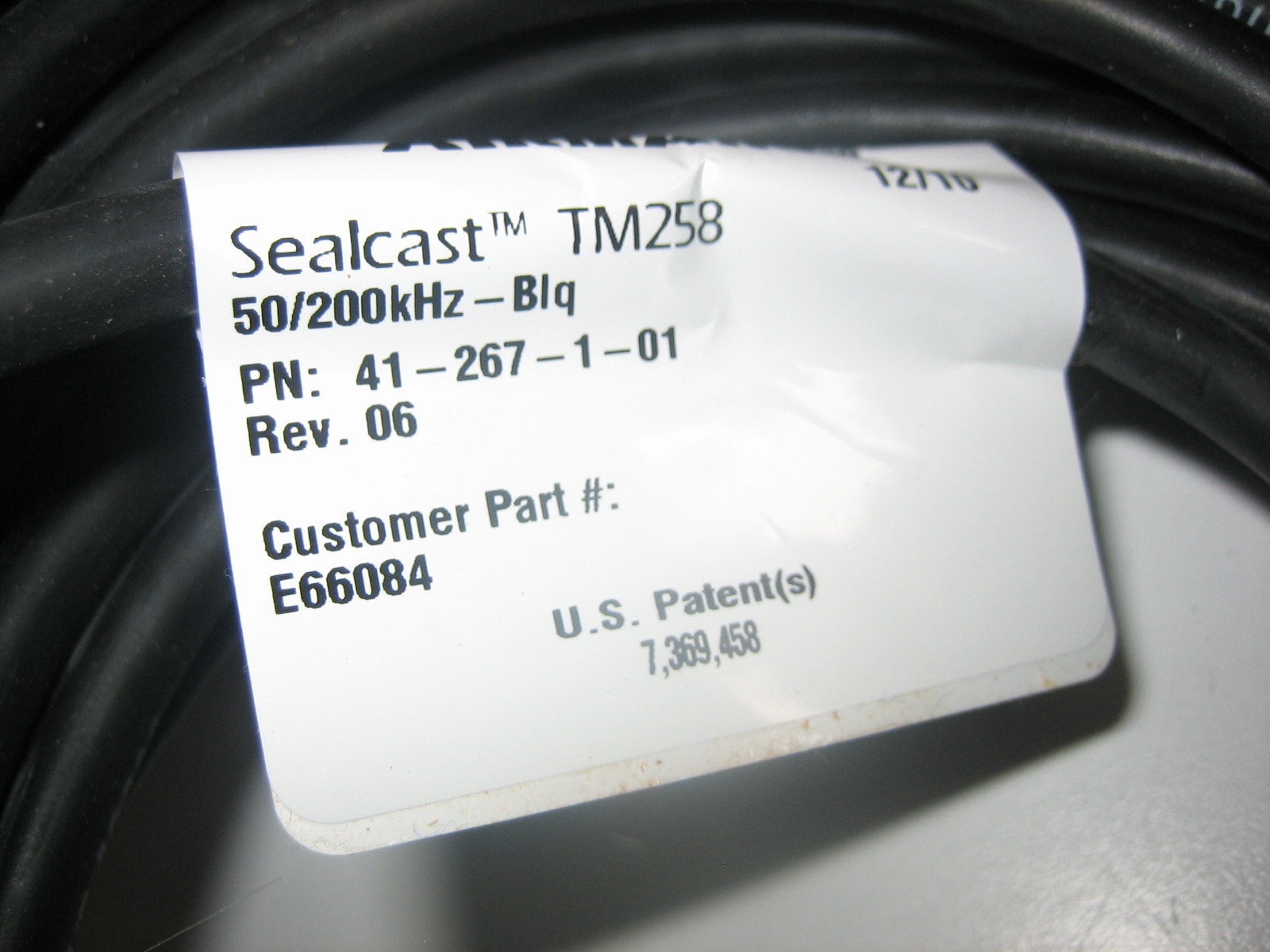 Raymarine Airmar E66084 TM258 Transom Mount Transducer *NEW OLD STOCK ...