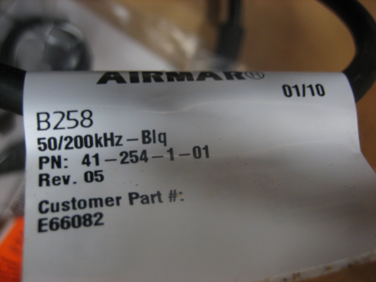 Airmar Raymarine E66082 B258 Thru-Hull Bronze Transducer w/Fairing NEW ...