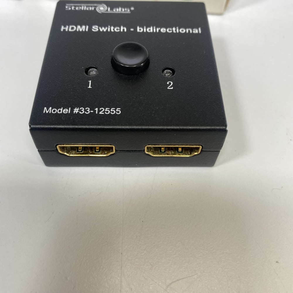 Stellar Labs 33-12555 Lot of 4 Bi-Directional HDMI A/B Switch - **NEW ...