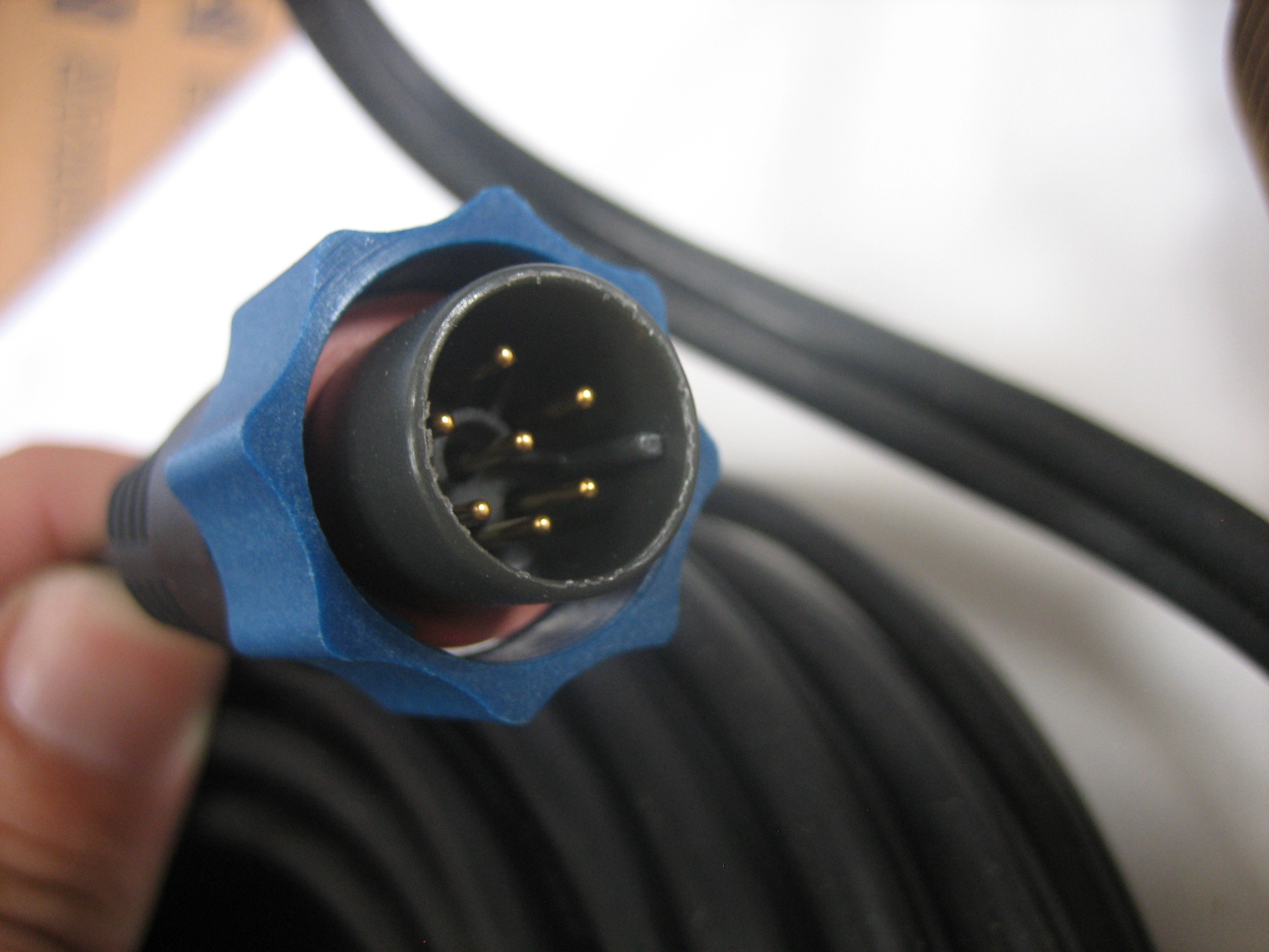 Simrad Lowrance B&G Airmar B744V Transducer *NEW* 7-Pin Blue BL 000 ...