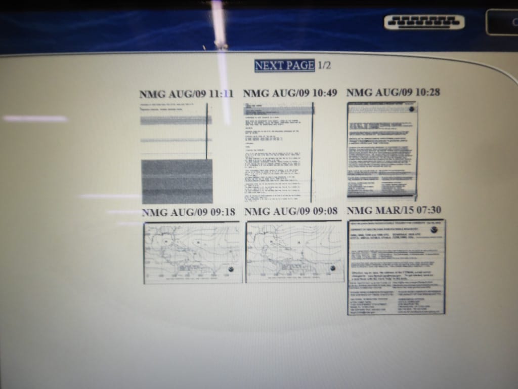 Furuno FAX-30 Weatherfax/Navtex Receiver w/ Power +Network Cables ...