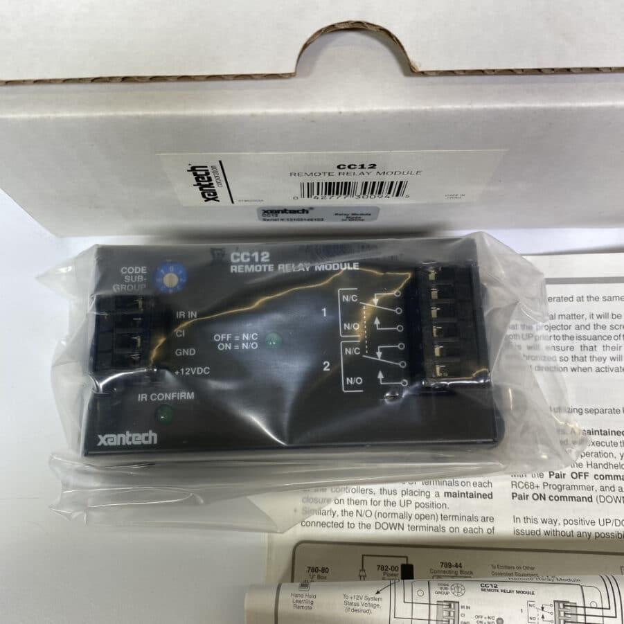 Xantech CC12 Remote Relay Module - Free US Shipping **NEW** - Max ...