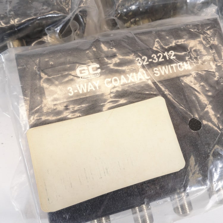 GC Electronics 32-3212 High Isolation 3 Way Coax Antenna/Cable Switch ...