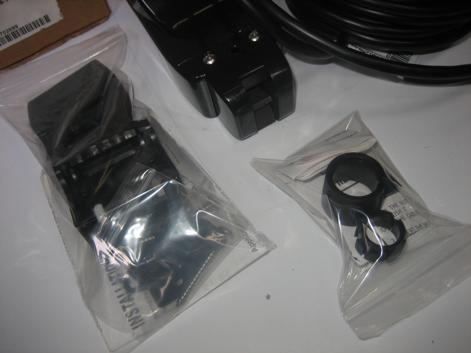 Raymarine P66 Triducer Transom Mount Transducer 50/200 - E66054 - New ...