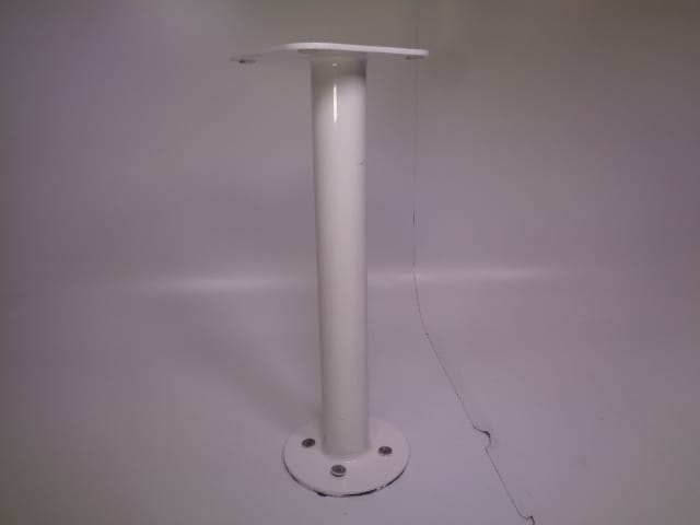 Aluminum 24" High Radar Mount Post 2ft for Furuno 18" Dome - Max Marine ...