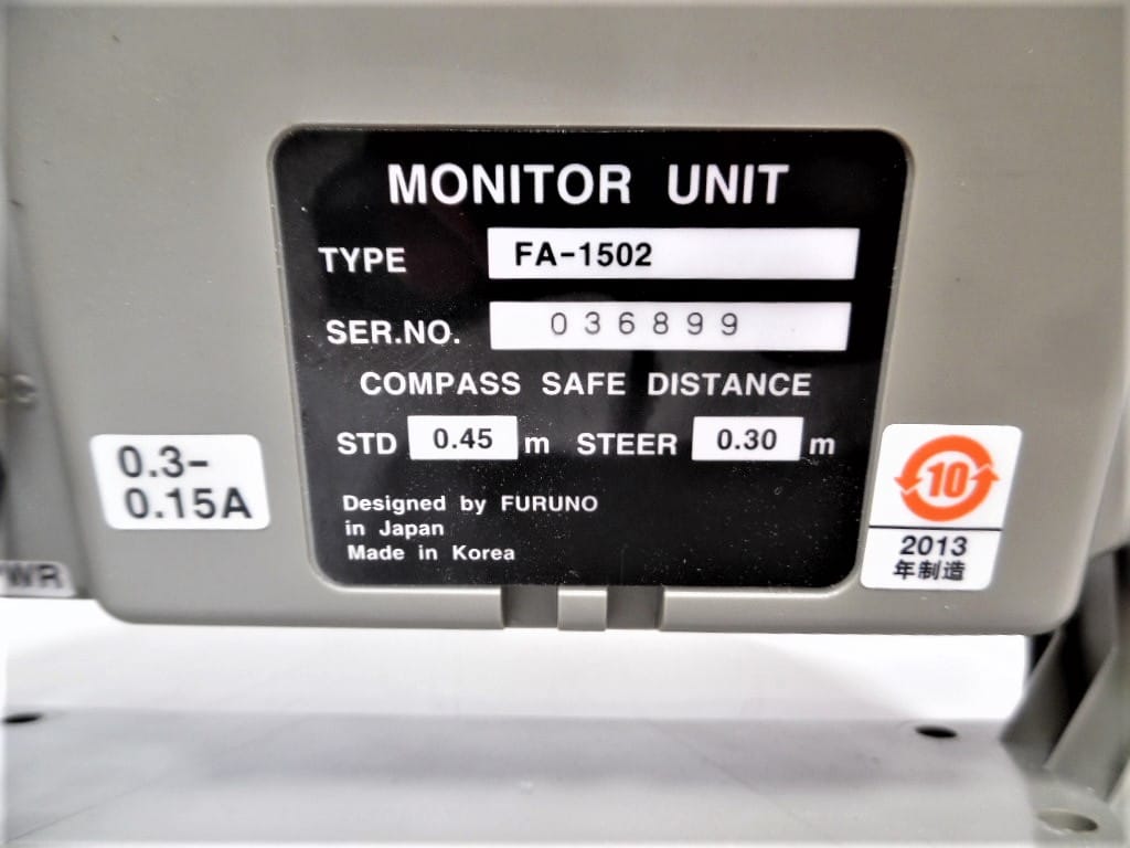Furuno - FA-150 Class A AIS IMO Approved FA1501 FA1502 GPA-017 - Fully ...