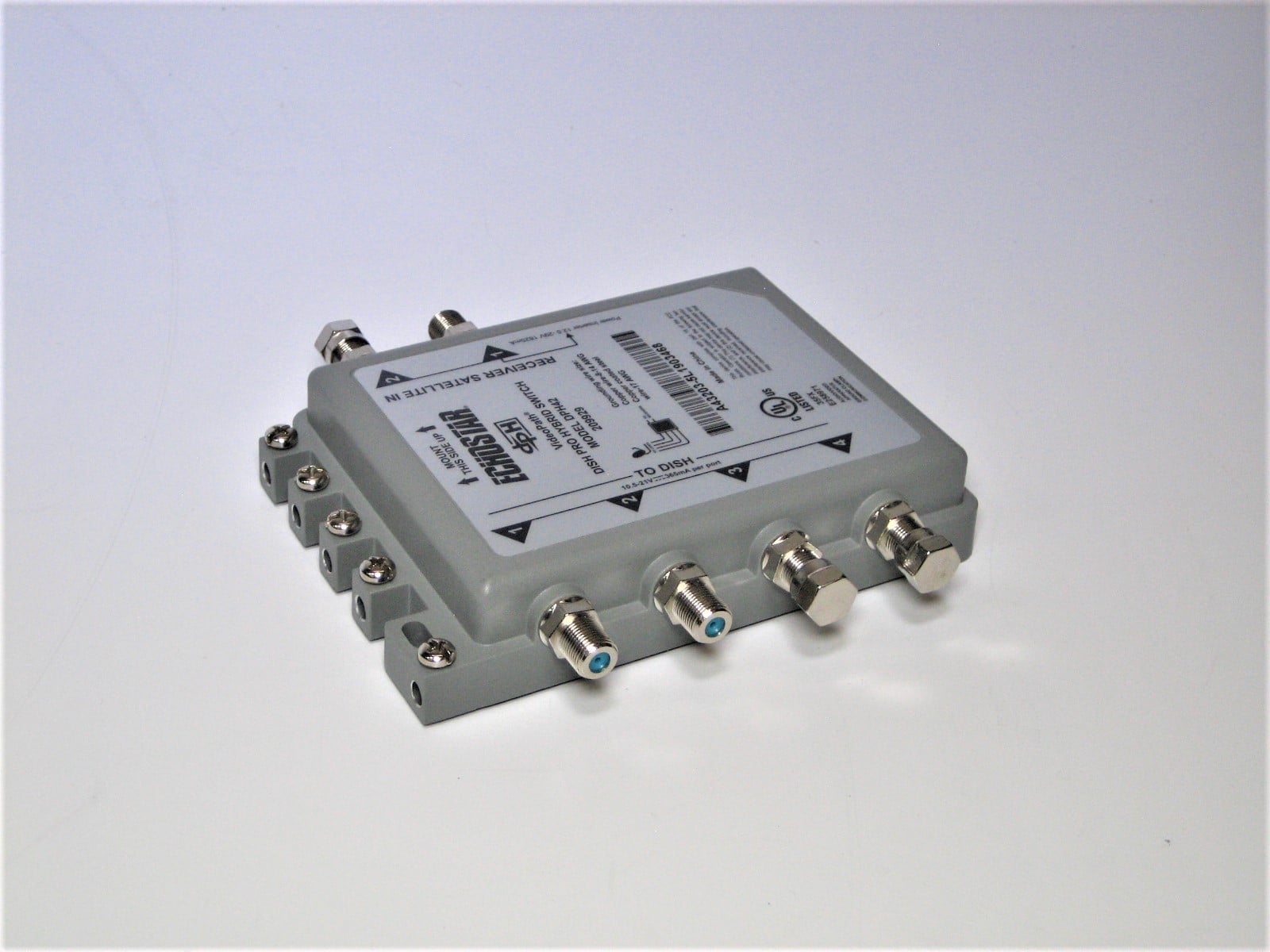 DISH Pro 209925 DPH42 Satellite TV Hybrid 42 Multiswitch w/ Power ...