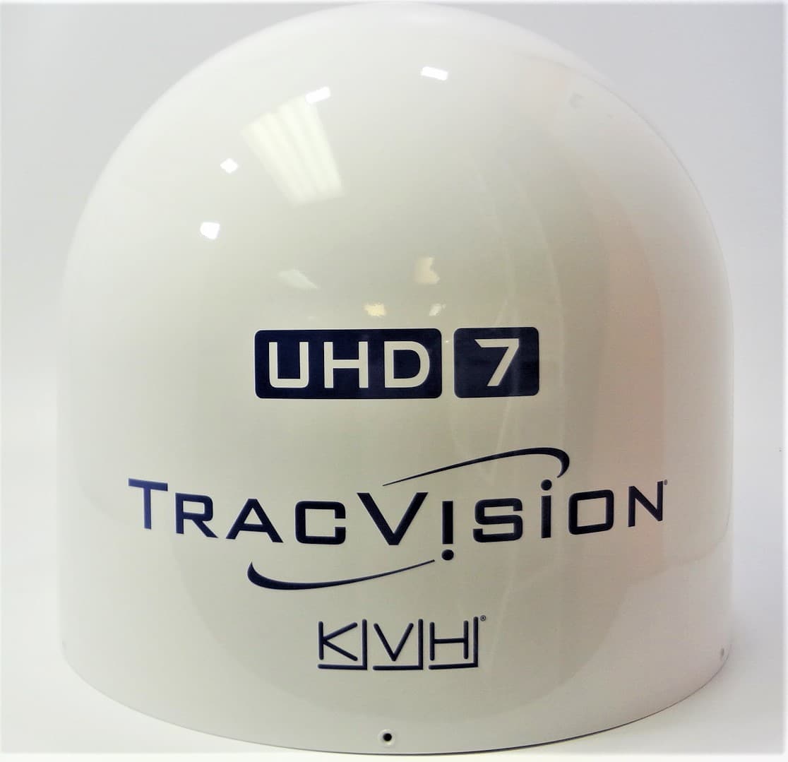 KVH 24" UHD 7 Dummy Dome - Tracvision G6 HP TV6 7 M7 Tracvision 6 Dome ...