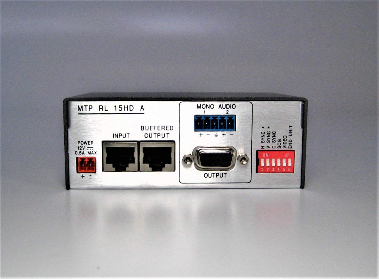 Extron 60-690-01 MTP RL 15HD A Series Long Distance Receiver w/ Power ...