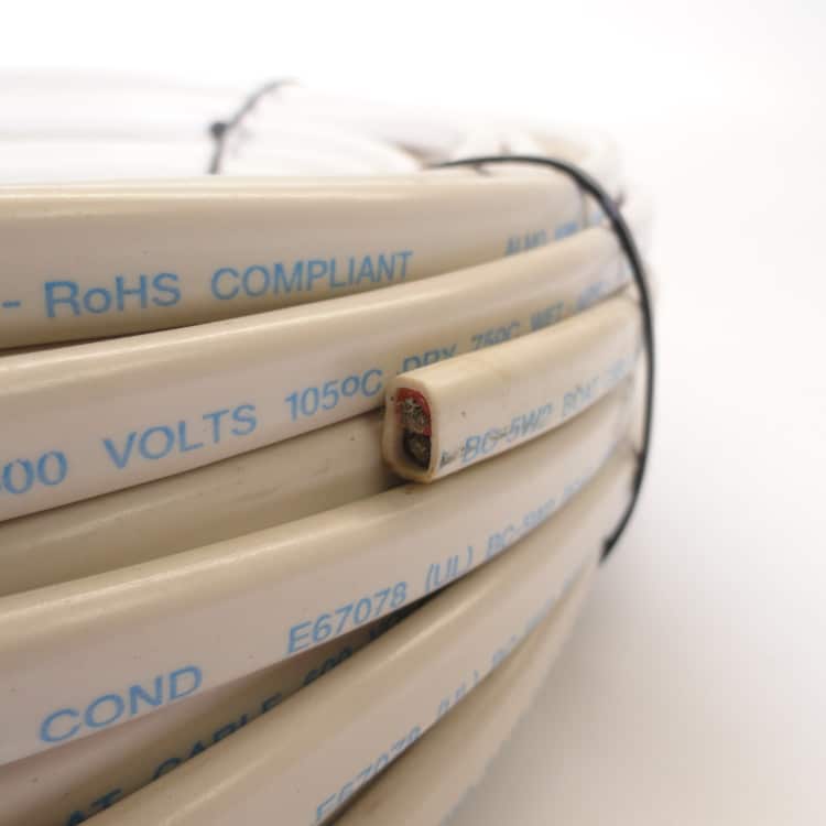 12/2 12 AWG Duplex Marine Grade Tinned Copper Boat Cable UL Listed ...