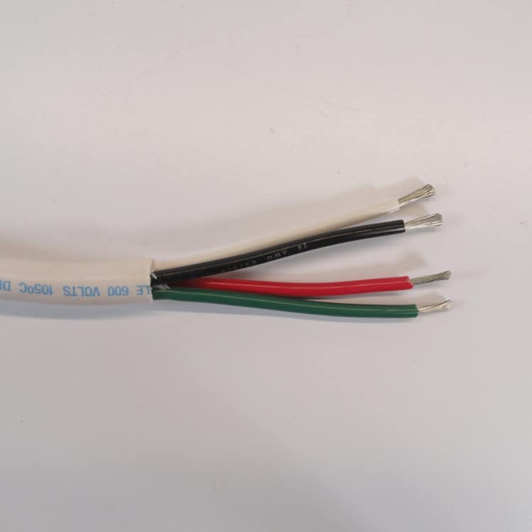 14/4 14 AWG 4 Cond Tinned Copper Boat Cable UL Listed - 75 Feet - Max ...