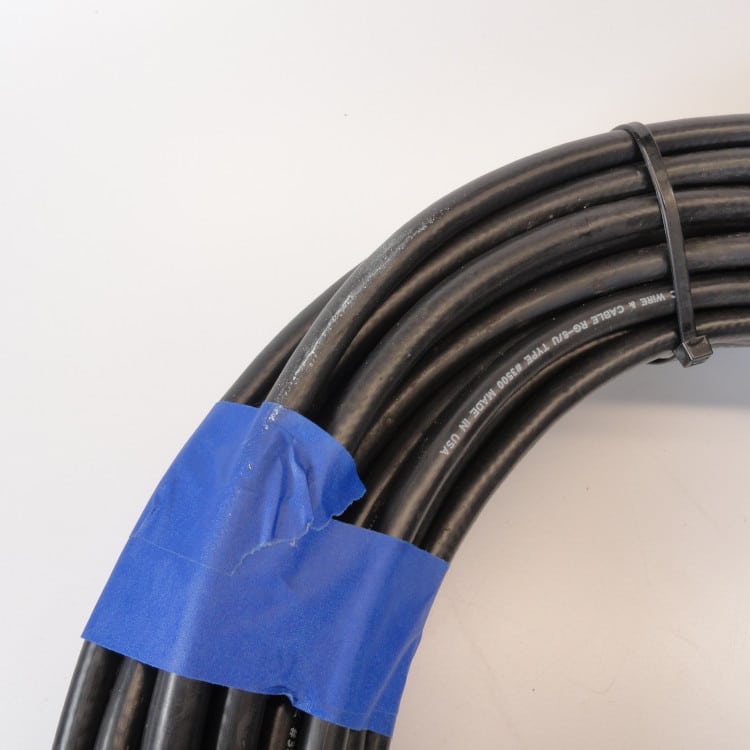 JSC RG-8/U Type Coax Cable Shielded Solid Copper Core - NEW OLD STOCK ...