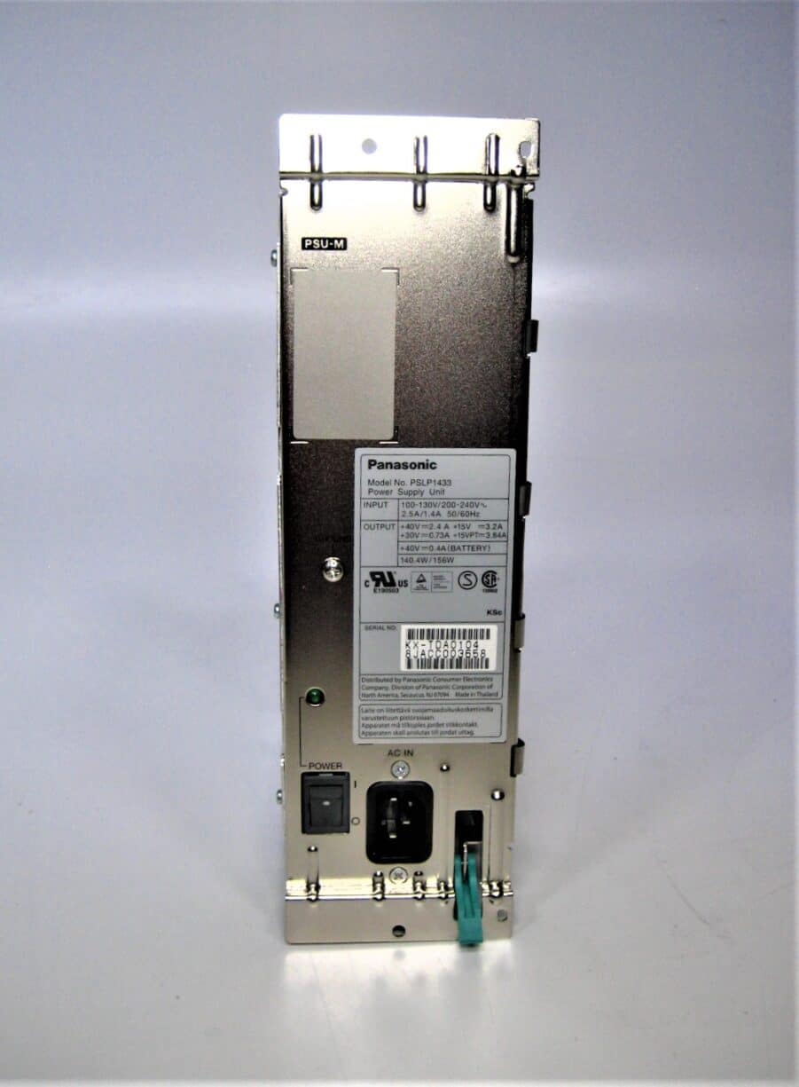 Panasonic KX-TDA0104 PSLP1433 Office Network M-Type Medium Power Supply ...
