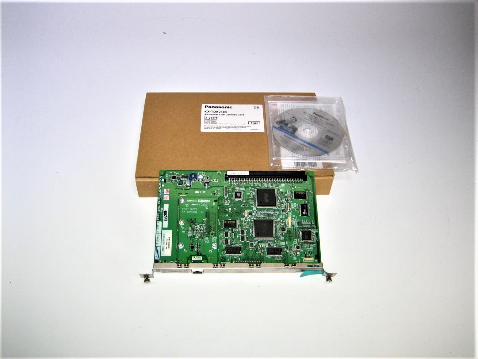 Panasonic KX-TDA0484 Office 4-Channel VoIP Gateway Card w/ Software ...