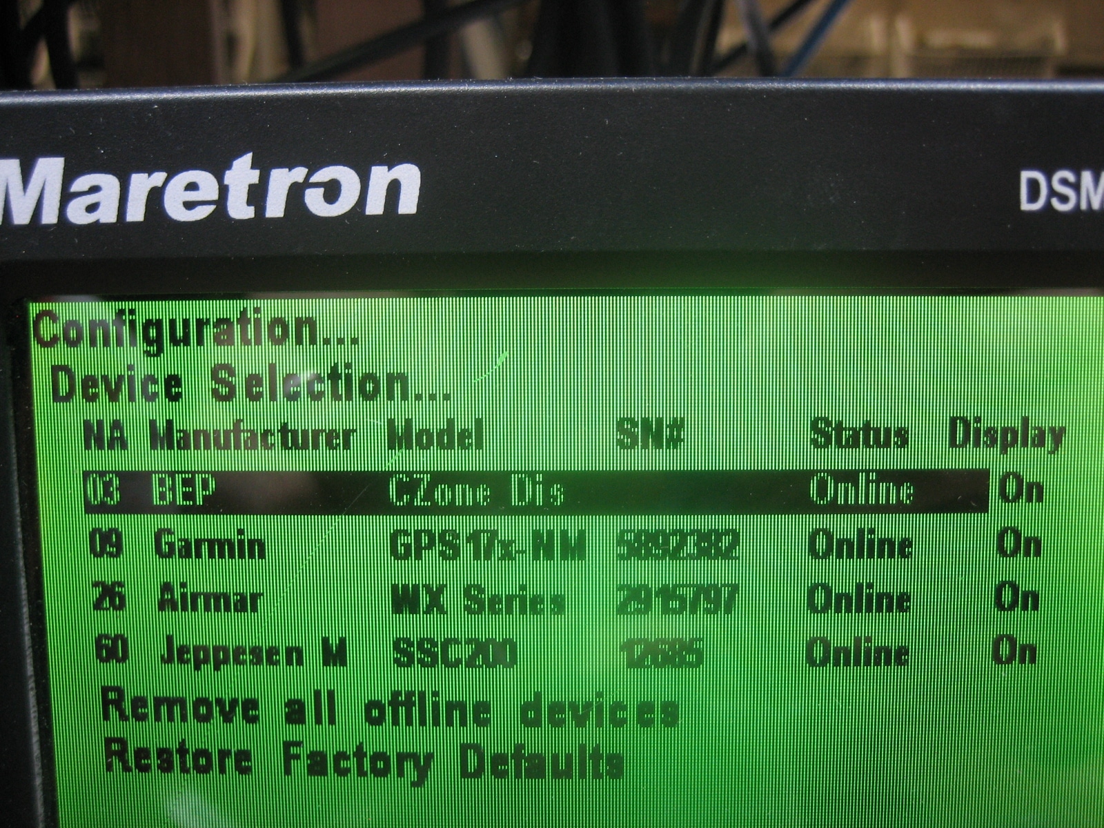 BEP Czone 3.5" Display Interface - Tested OK - NEW LCD INSTALLED - Max ...