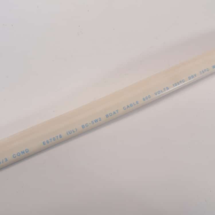 12/3 12 AWG Triplex Tinned Copper Boat Cable UL Listed - 180 Feet - Max ...