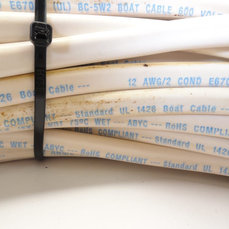 12/2 12AWG Duplex Tinned Copper Boat Cable UL Listed - 150 Feet - Max ...