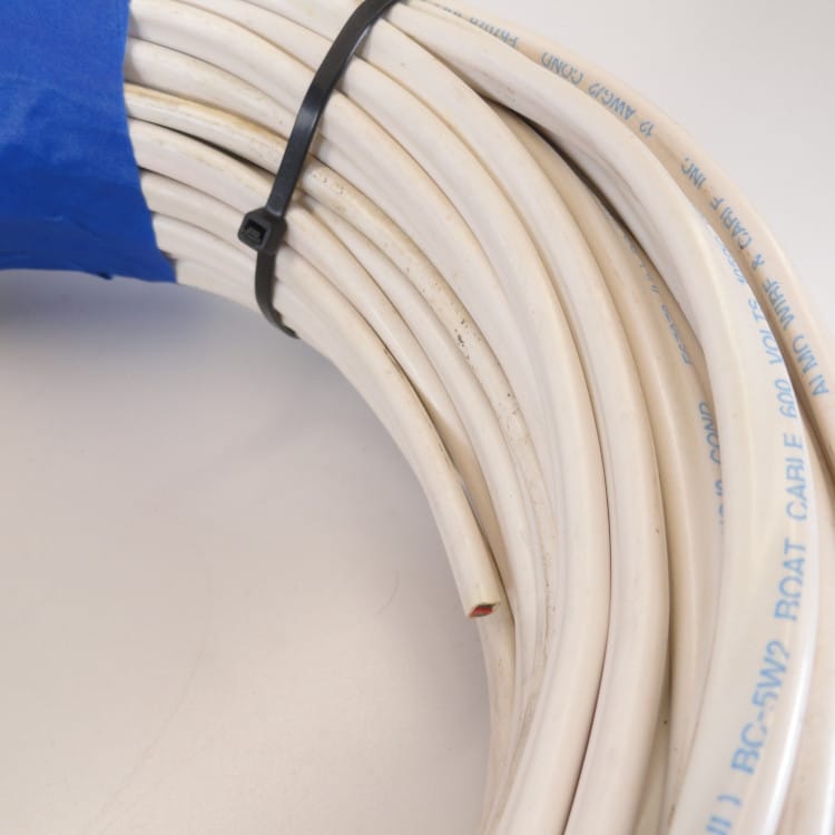 12/2 12AWG Duplex Tinned Copper Boat Cable UL Listed - 125 Feet - Max ...
