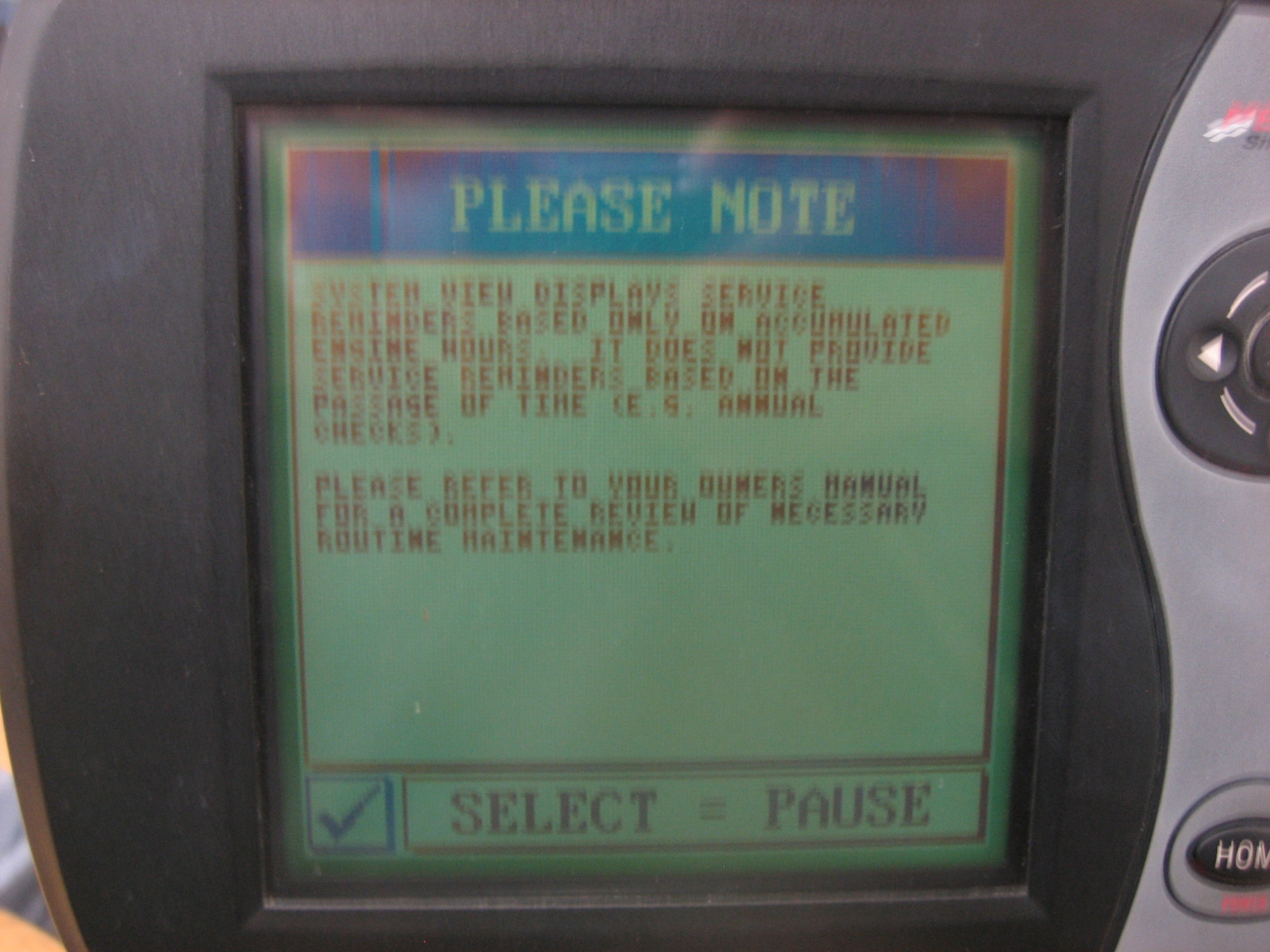 Mercury Smartcraft System View SC5000 79-888923-005 LCD GOOD Software ...