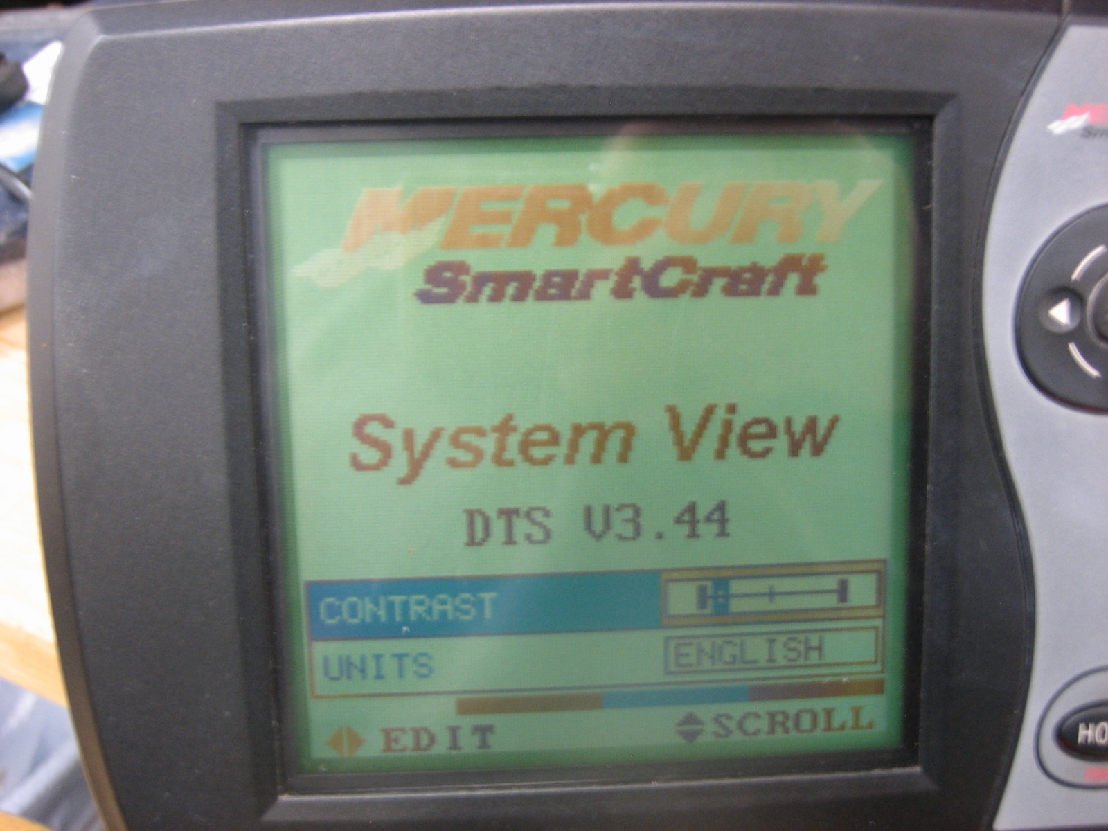 Mercury Smartcraft System View SC5000 79-888923-005 LCD GOOD Software ...