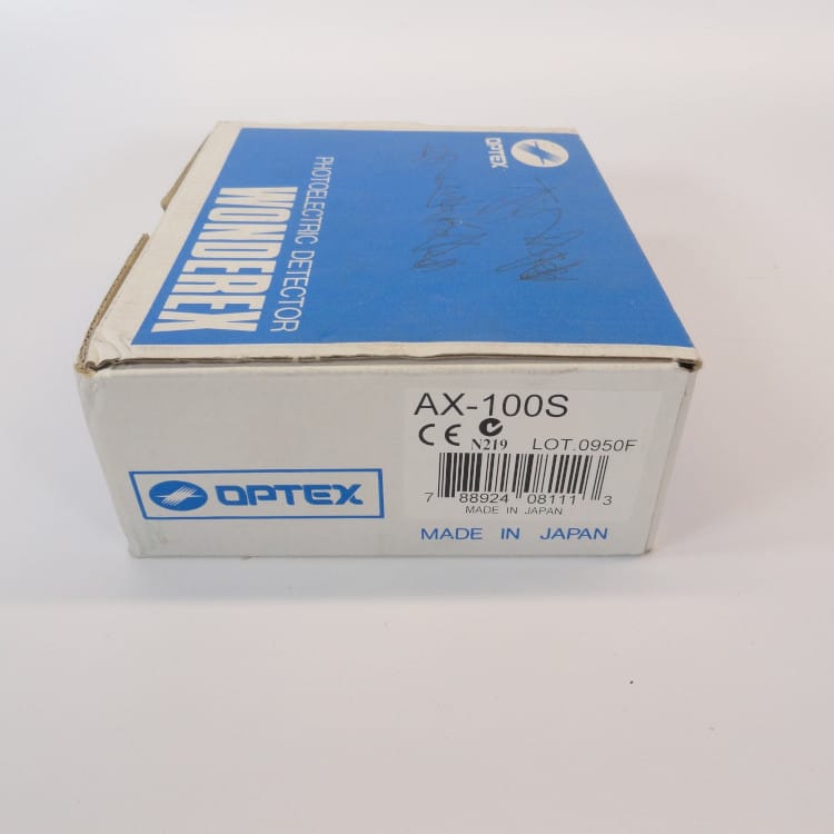 Optex AX-100S Wonderex Photoelectric Detector Surface Mount PAIR - OPEN ...