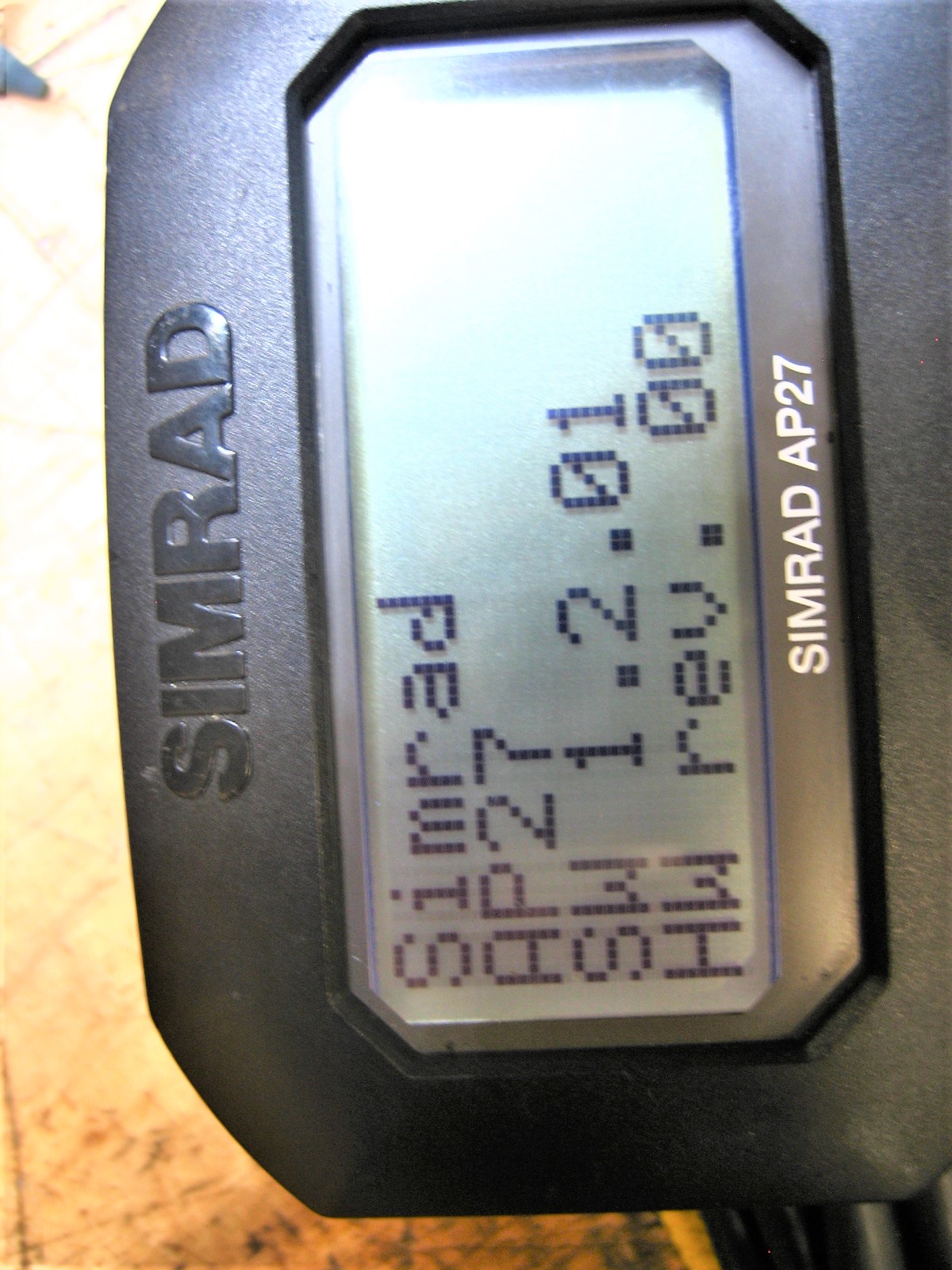 Simrad AP27 Handheld Autopilot Control Head - 22088090 - New LCD! - Max ...