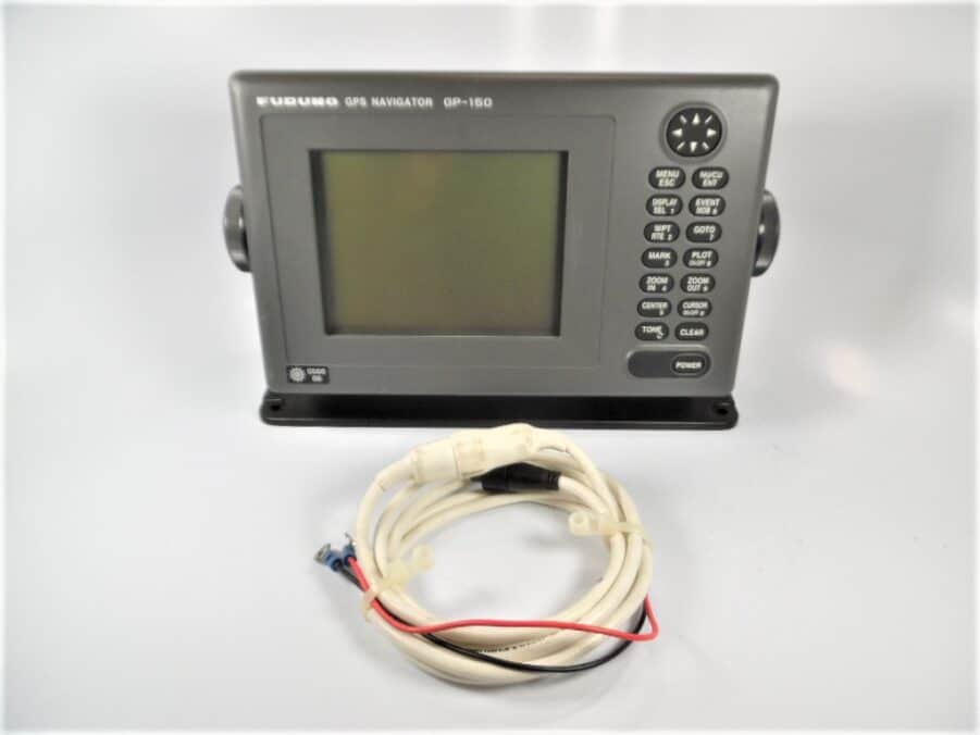 Furuno GP-150 GPS/WAAS Navigator Display w/ Power Cable & Bracket ...