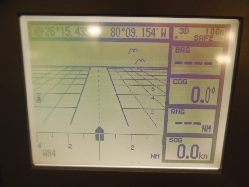 Furuno GP-150 GPS/WAAS Navigator Display w/ Power Cable & Bracket ...